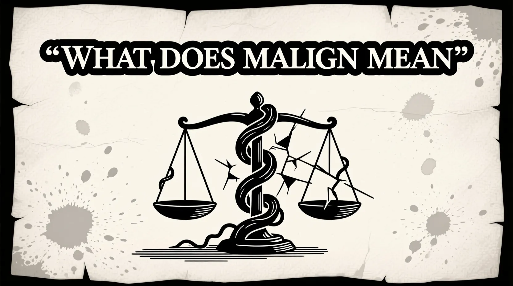 What Does Malign Mean? A Clear Guide