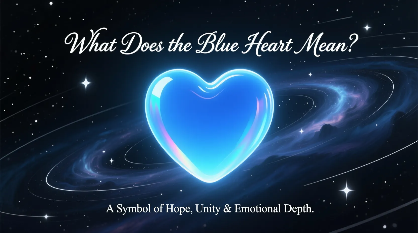 What Does the Blue Heart Mean? A Clear Guide